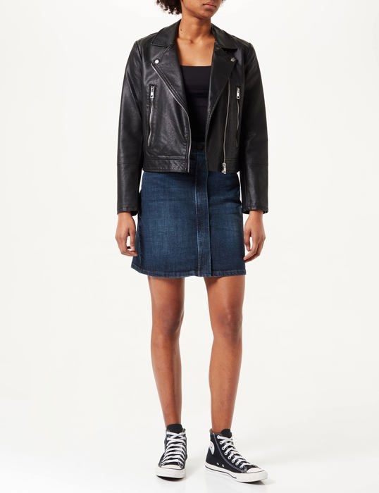 Jupe Comma - 2110340 - Kurz Rock Jupe Femme Tiefblau - Cdiscount Prêt-à ...