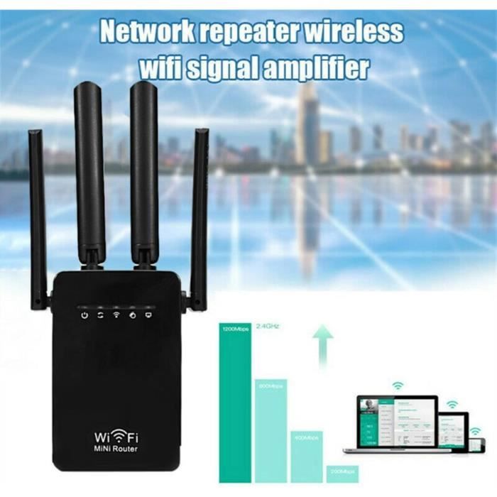 Routeur Sans Fil 3 En 1,Routeur Wifi 300 Mbps,Routeur De Prise En ...