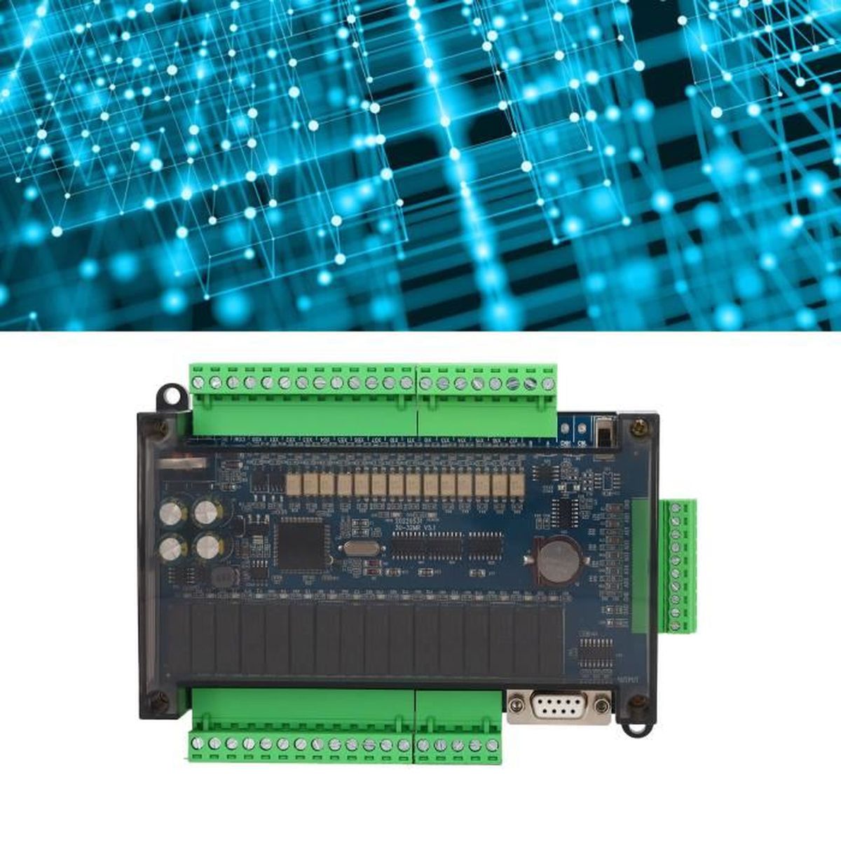 Carte de commande industrielle PLC Programmable - Unité de contrôleur ...