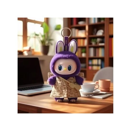 LABUBU - Après-midi violet - Pendentif en Peluche Vinyle-1 peluche ...