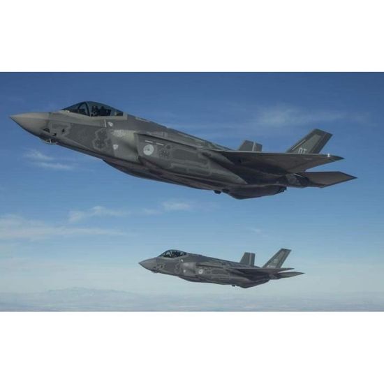 Puzzle Adultes Enfant Jouets Éducatifs Avion Militaire Chasseur F-35 ...