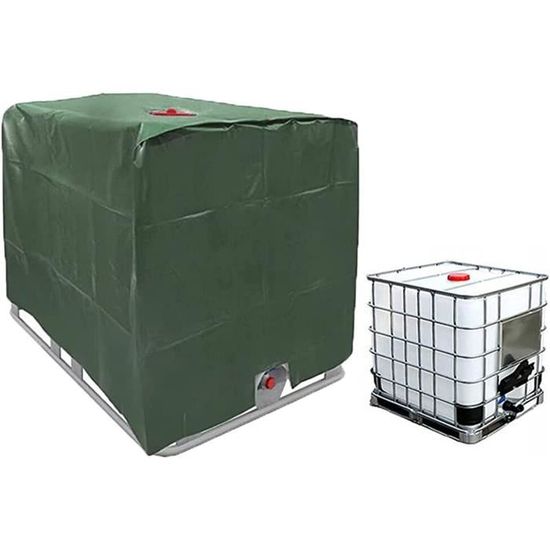 Couverture de réservoir IBC, bâche de réservoir d'eau 120 x 100 x 116 ...