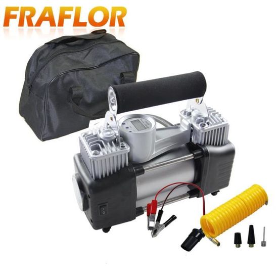 BLANCHE - Compresseur'air automatique numérique de voiture avec ...