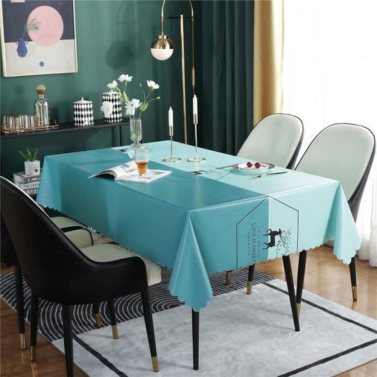 Nappe En Cuir Grainé Pvc Imperméable, Résistante À L'Huile Et Anti ...