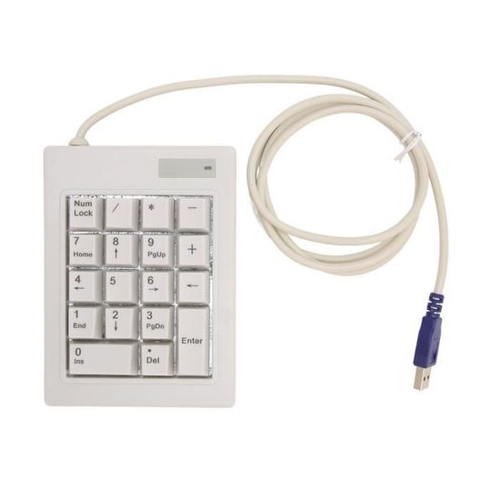 Garosa Number Pad, Numeric Keypad Linear Action Switch for Banking for ...