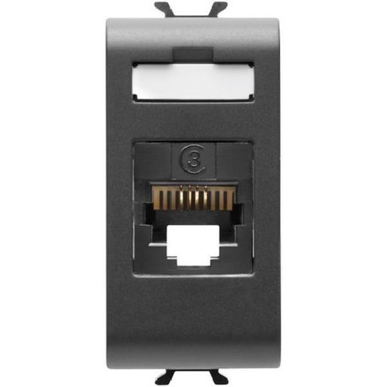 Gewiss CONNECTEUR TELEPHONIQUE RJ11 1M NOIR - Cdiscount Bricolage