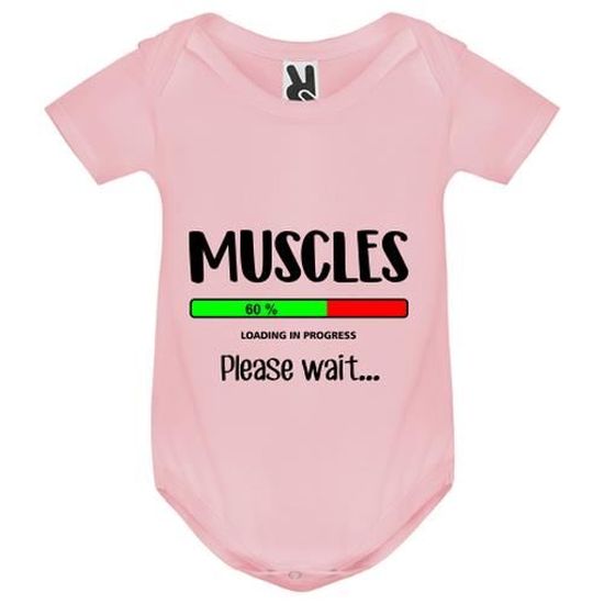 Body bébé - Bébé Fille - Rose - MUSCLES TELECHARGEMENT Rose - Cdiscount ...