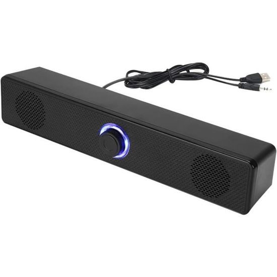 Enceinte d'ordinateur Haut-parleur de caisson de basses stéréo Câble ...