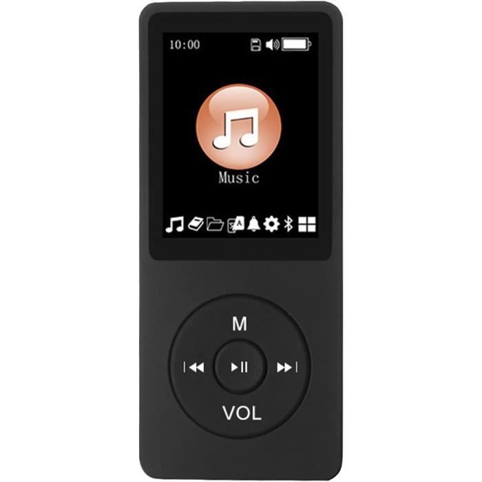 Lecteur MP3, lecteur MP3 8 Go, écran 1,8", Bluetooth 4.1, lecteur MP3 ...