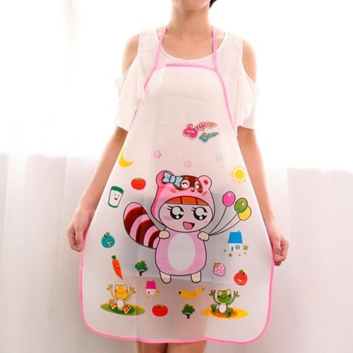Tablier femme dessin animé Mickey ~Raccoon cat PO55666790 - Cdiscount ...