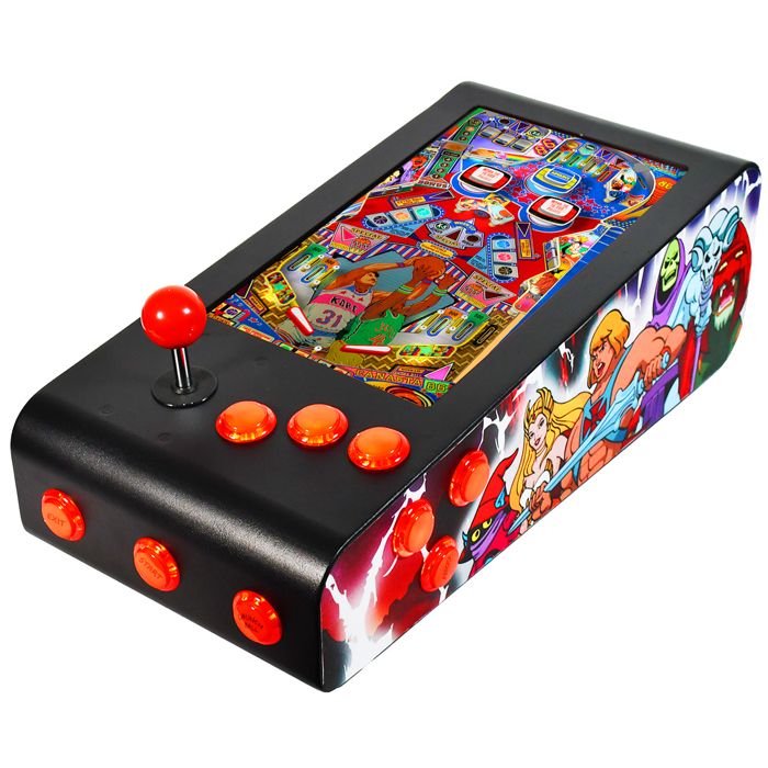 Flipper virtuel Pincab He man avec écran de 13". Inclut Visual Pinball ...
