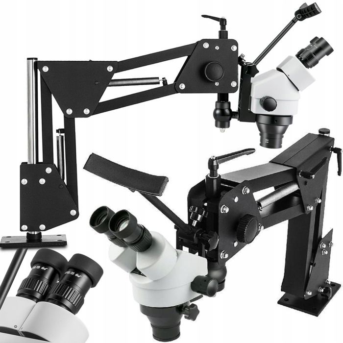 Microscope binoculaire stéréoscopique sur perche Proxima Pro MSPP-B ...