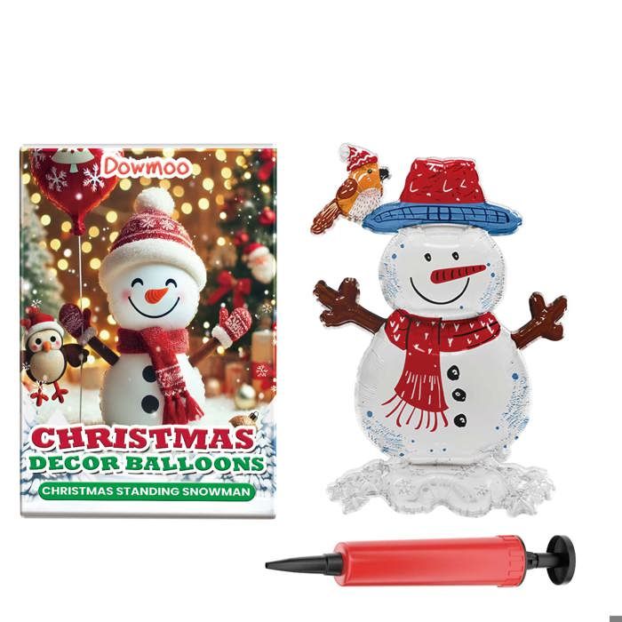 Ballons Stables de Noël - Ensemble de Décoration avec Père Noël, Renne ...