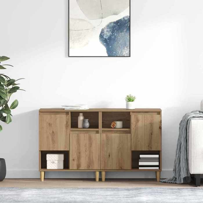 Moderne Buffets 2 pcs,Buffet bahut - Commode/Buffet salon contemporain ...