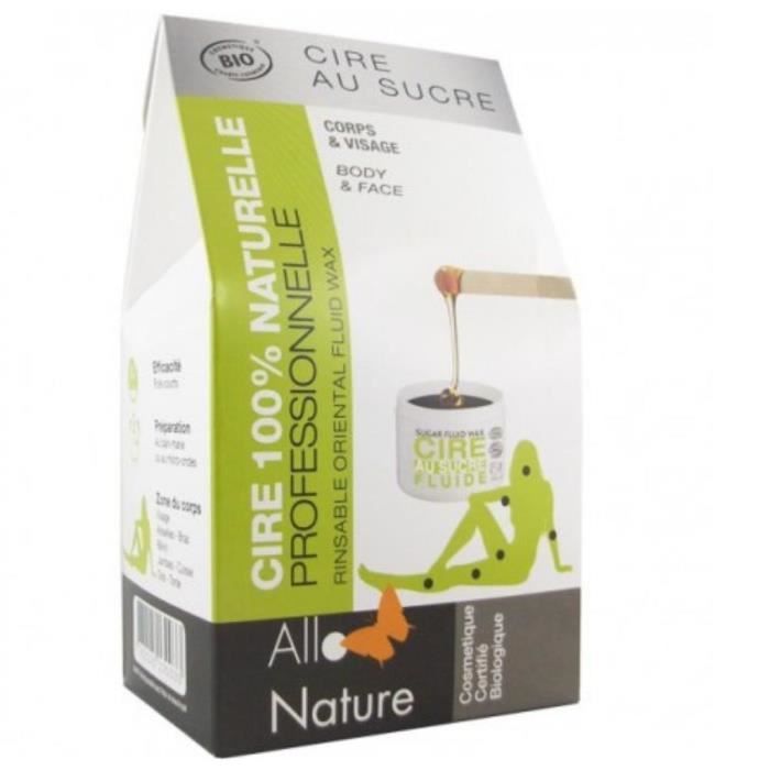 Cire Orientale au Sucre Bio - Epilation Peaux Normales & Sensibles ...