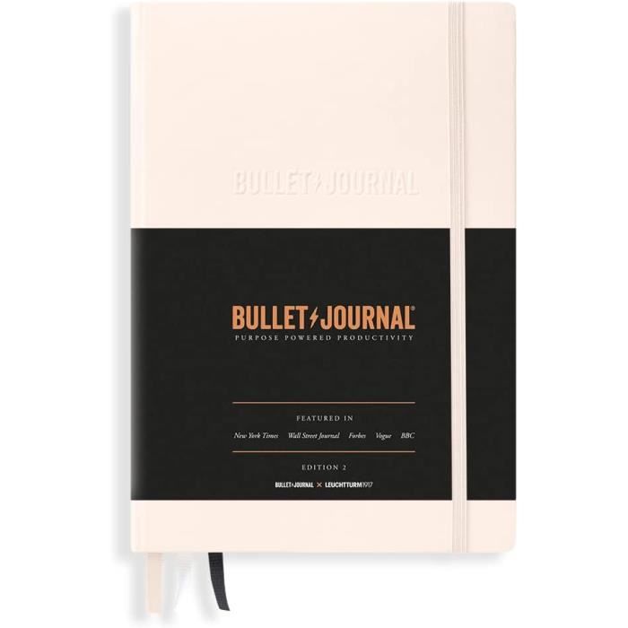 363573 Bullet Journal Edition 2, Carnet Medium (A5), Couverture Rigide, Papier 120 G-M², 206 ...