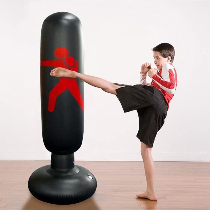 Sac de Frappe Gonflable, Sac de Boxe Gonflable Enfant, Sac Gonflable de ...