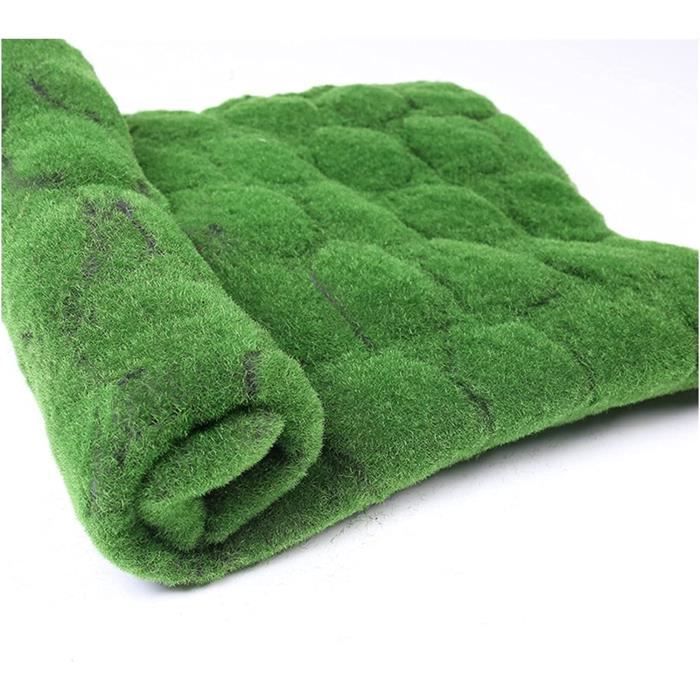 1x1m Tapis de Gazon Artificiel mur Fond D'usine Simulation À La maison Gazon mousse Gazon Vert ...