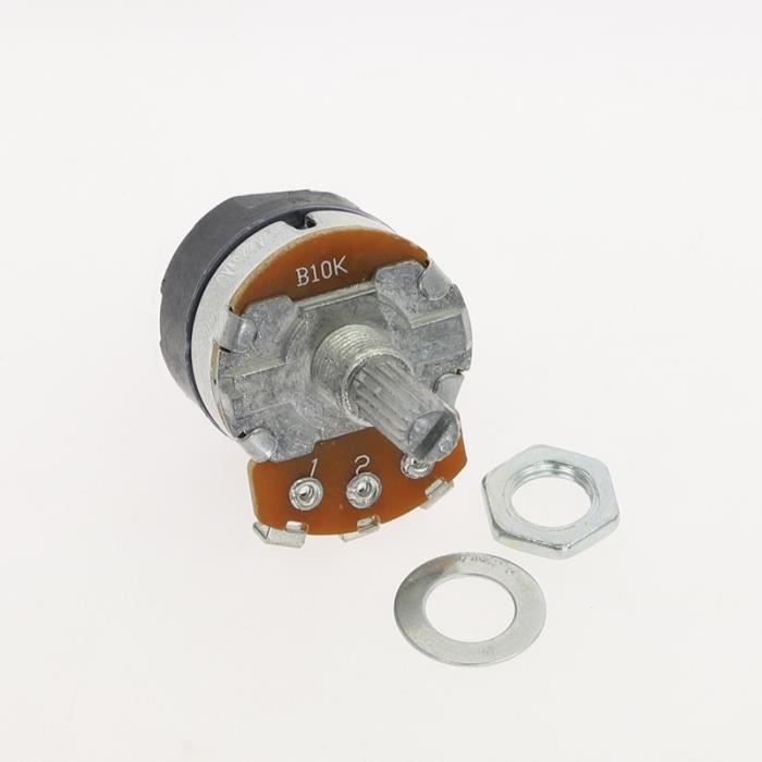 B10K Potentiomètre Réglable Avec Interrupteur, 2 Pièces, B500k B10k B5k ...