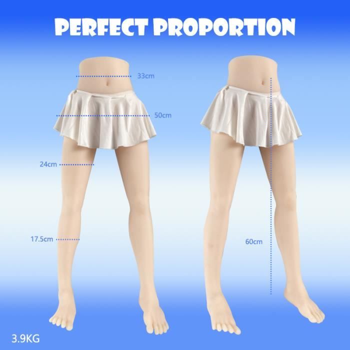 Heseks Poup E Sexuelle En M Tal Squelette Sexy Longues Jambes Vrai Vagin Chatte Demi