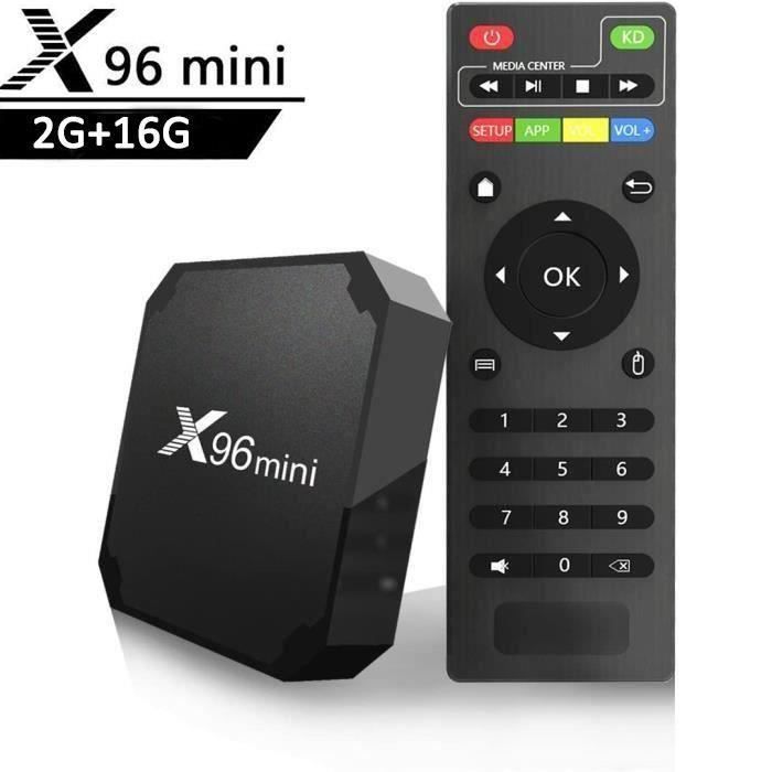 X96 MINI TV BOX 2GO + 16GO Android 9.0 Multi-Core 64bit 4KHD 2.4G - Cdiscount TV Son Photo
