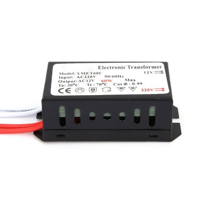 Cikonielf Transformateur électronique de puissance 220V à 12V ...