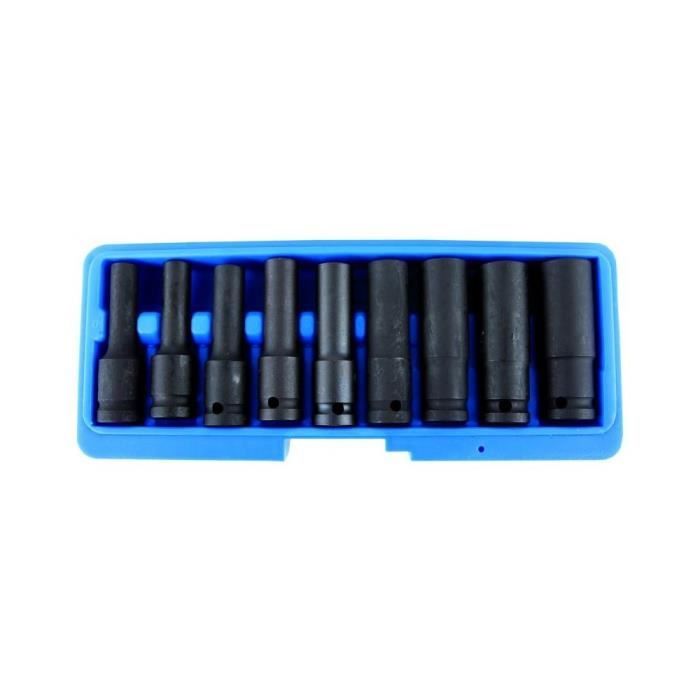 COFFRET DOUILLES CHOC 1/2 L.76mm E10-E11-E12-E14-E16-E18-E20-E22-E24 - Cdiscount Auto
