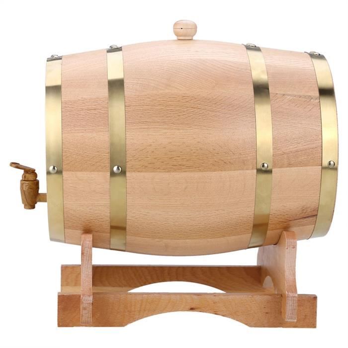 Dioche tonneau de vin en bois Distributeur de baril de vin en bois ...