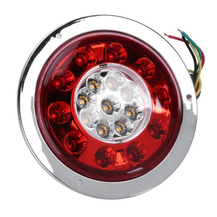 Garosa Lampe latérale LED 1 paire 12V / 24V 24LED feux latéraux feu ...