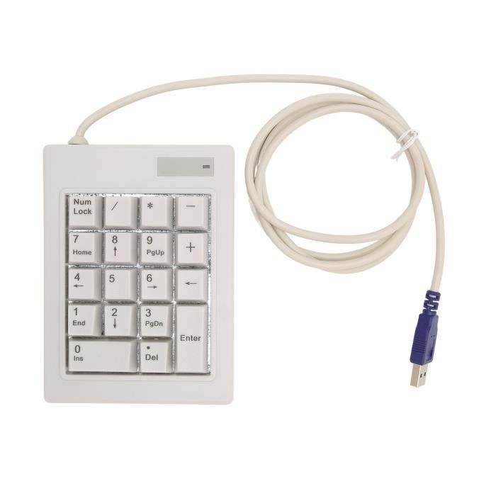 Garosa Number Pad, Numeric Keypad Linear Action Switch for Banking for ...