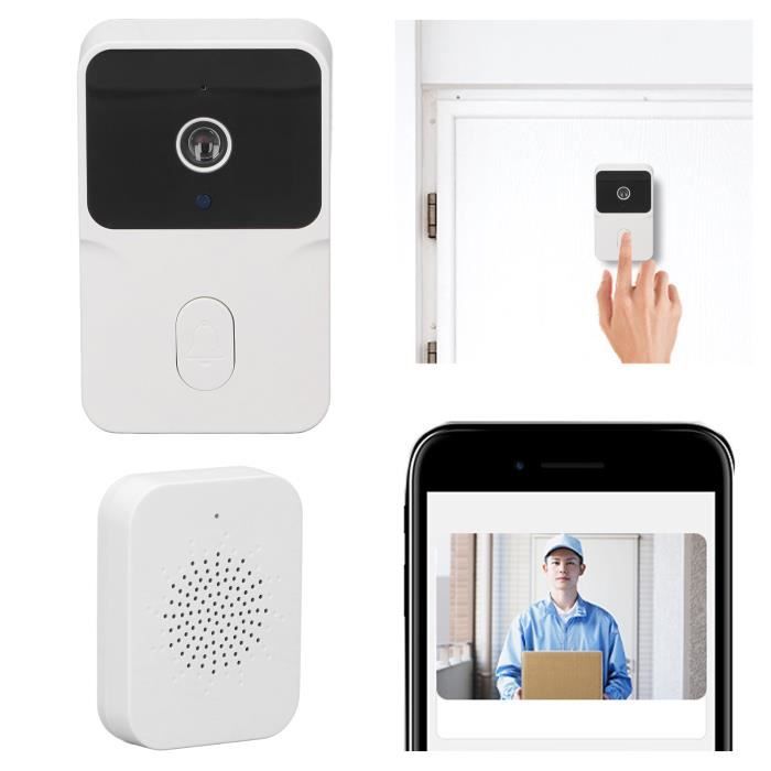 Milleplus-Sonnette intelligente visualisable Sonnette de Caméra Vidéo ...