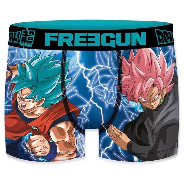 Boxers Homme Dragon Ball Super 8 - FGDBS8/1/BM/DARKGOKU/04 Rose ...