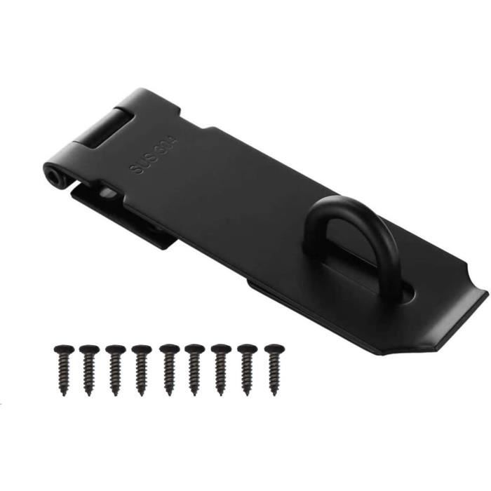 Cadenas Fermoir Loquet Porte 5 Pouces, Loquet pour Cadenas avec Vis ...