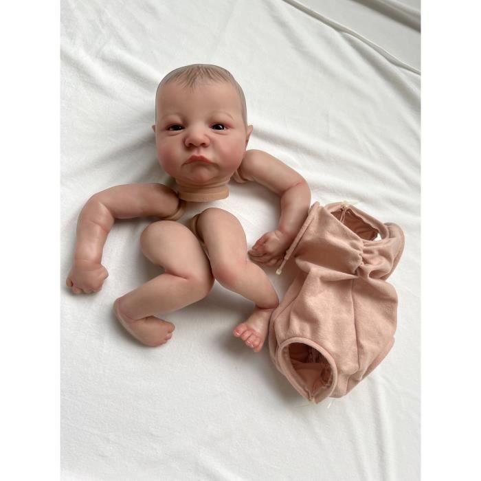 NPK pièces de poupée Reborn de 19 pouces déjà peintes Levi réaliste ...