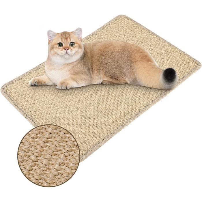Grattoir Chat,Tapis à griffer en sisal Naturel,antidérapant,griffoirs ...