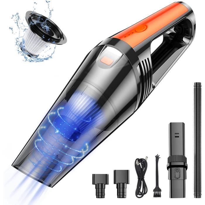 Aspirateur À Main Sans Fil Humide-Sec Mini Aspirateur À Main ...