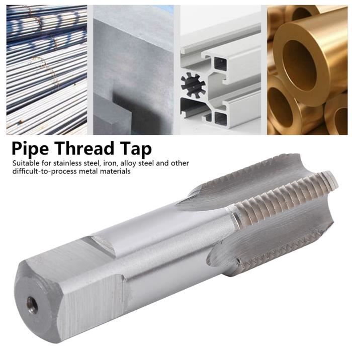 Taraud à filetage de tuyau Pipe Thread Tap - YOSOO - HSS G1/2-14 ...