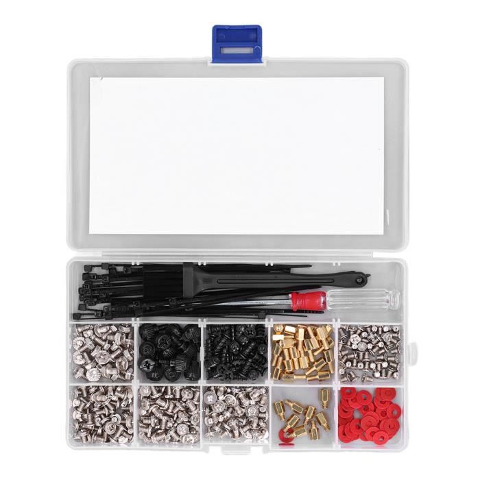 YOSOO pièces de vis d'ordinateur Kit de Vis de Carte Mère, Jeu de Vis D'ordinateur 366PCS ...