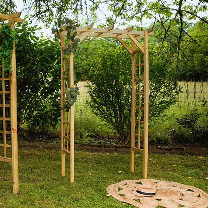 Arche de jardin PASSIFLORE - Cerland - Cdiscount Jardin