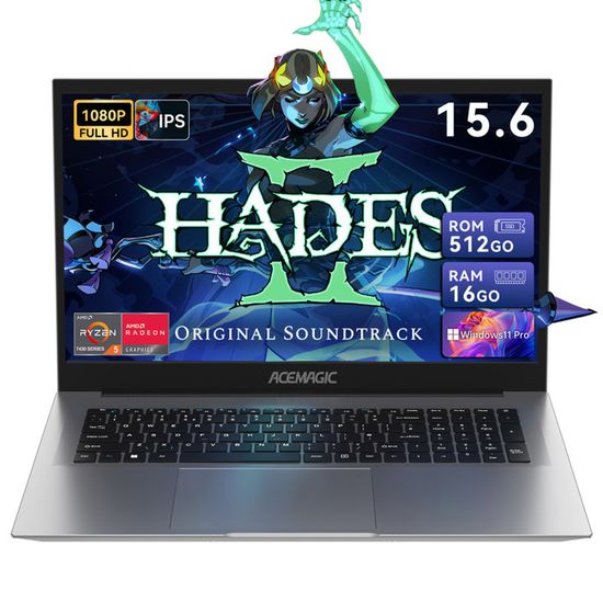 AX16 Pro ACEMAGIC Ordinateur Portable 15.6 Pouces Avec Processeur N97 ...