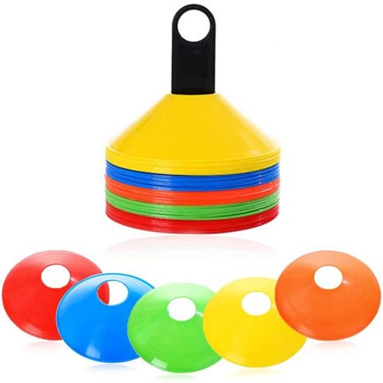 Plots d'Entraînement - 25 Pièces - Cônes de Marquage - Support Inclus ...