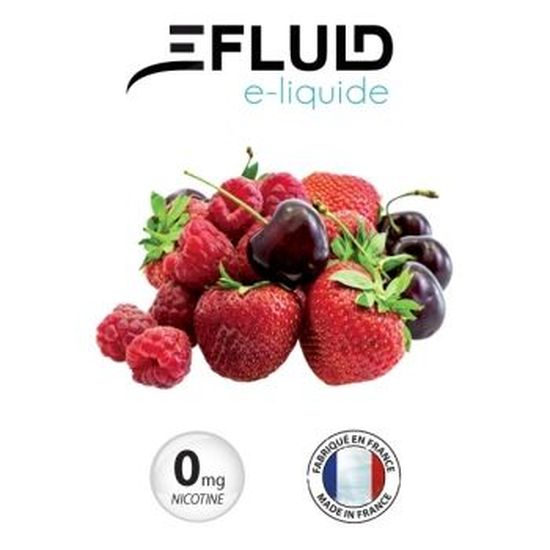 E-Liquide FRUITS ROUGES (00mg (sans nicotine - Cdiscount Au quotidien