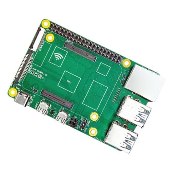 For Raspberry Pi Computer Module Cm4 To Pi4b Expansion Baseboard Cdiscount Informatique