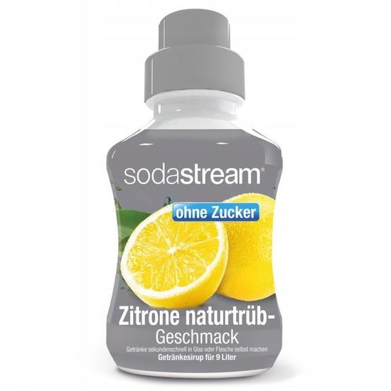 Sirop de citron sans sucre SodaStream 375 m - Cdiscount Electroménager