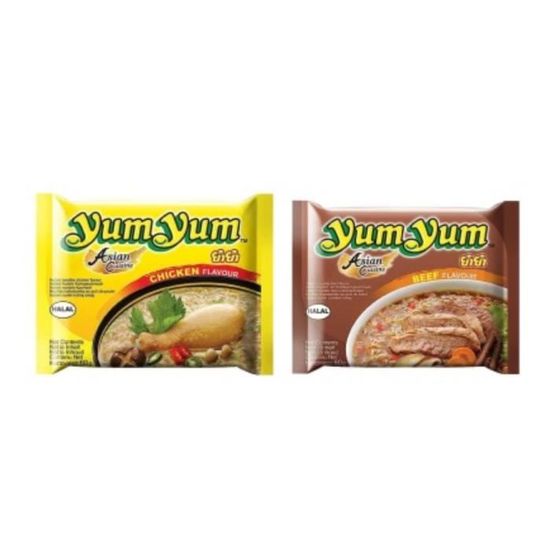 Yumyum Nouilles Instantanées 30 Sachets Saveur Poulet + 30 Sachets Saveur Boeuf - Cdiscount Au ...