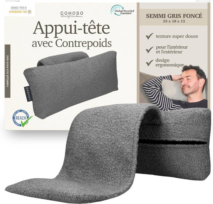 Appui Tete Fauteuil Coussin Repose Tete Transat, Tetiere Fauteuil ...