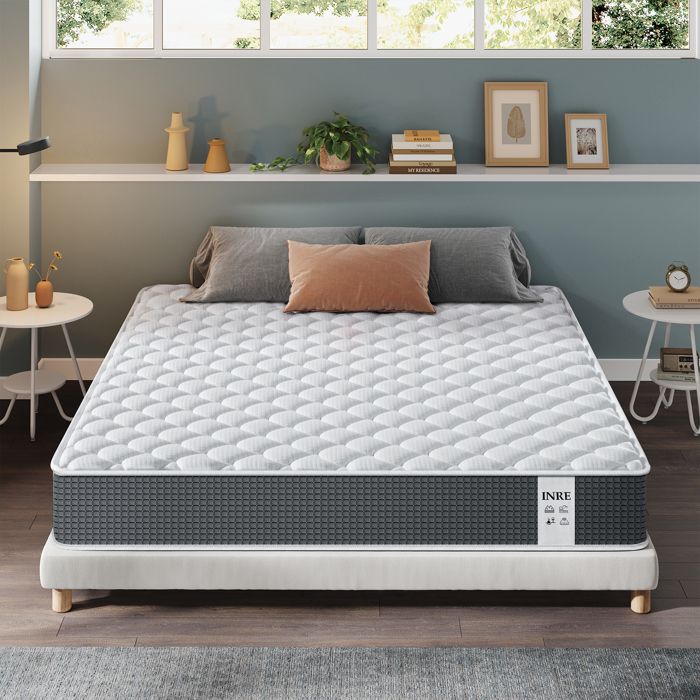 Matelas 140x190 cm HavenlyHome Matelas en Mousse, Épaisseur 20 cm, 7 ...