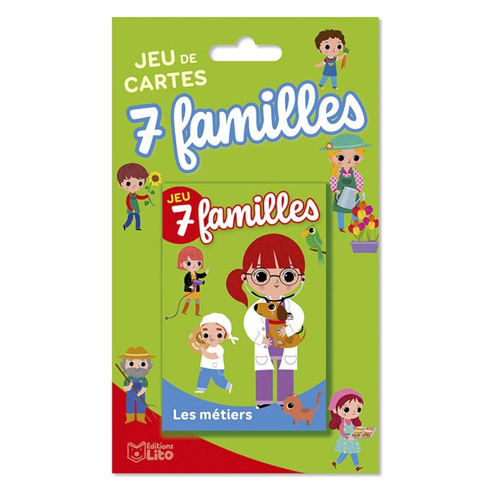 Jeu de Cartes 7 Familles - Les Métiers - Ludique et Éducatif ...
