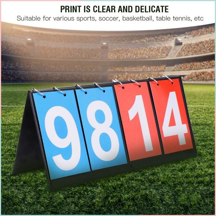 Tableau de Bord Sportif, Tableau de Scores Score Flip Portatif Sports ...