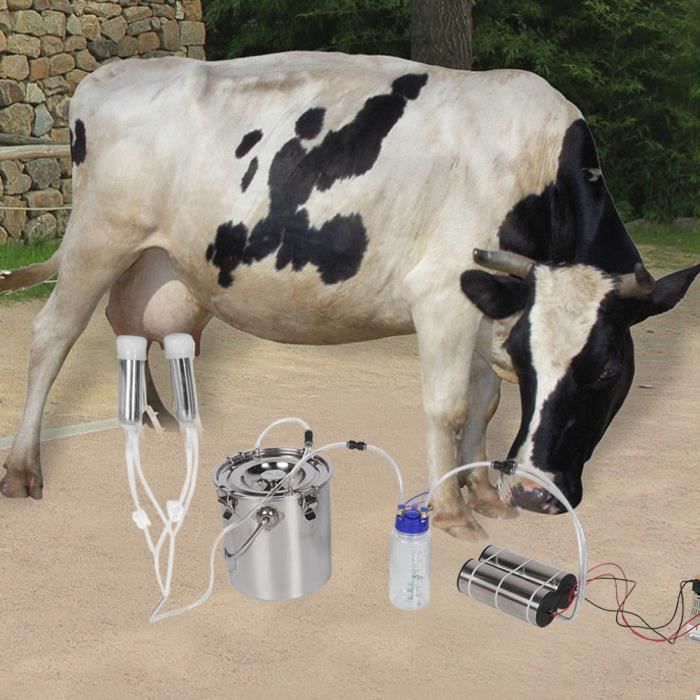 ARAMOX machine à traire de vache Kit de traite de vache de chèvre de 5L ...